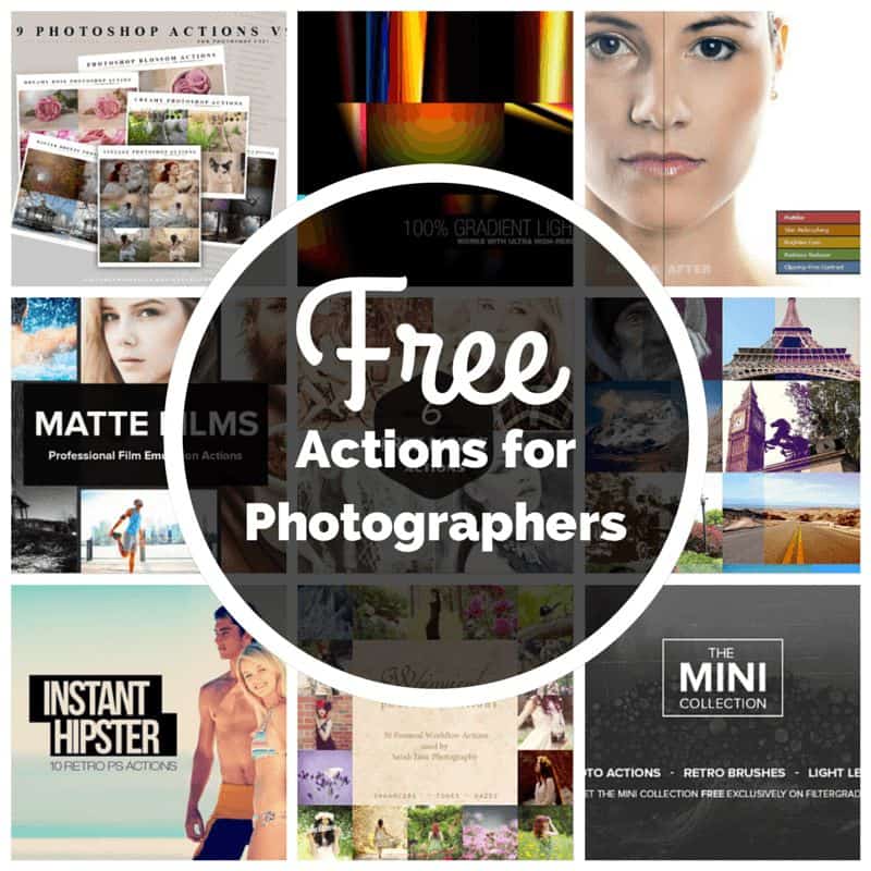 10+ Free Photoshop Actions for Photographers - Photoshop Tutorials